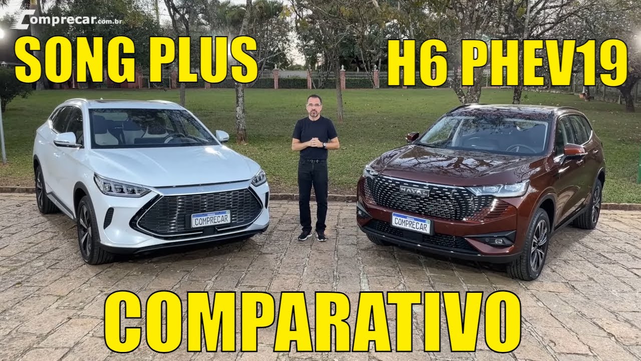 Comparativo: BYD Song Plus x GWM Haval H6 PHEV19 - Parte 1 - YouTube