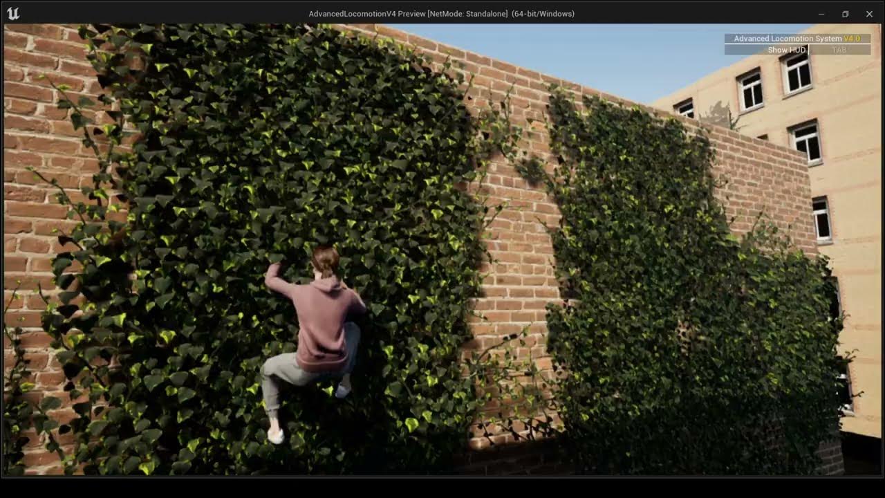 Wall Climbing System UE5 - YouTube