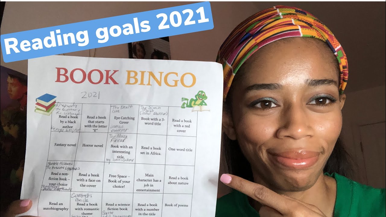 2021 Book READING challenge | book bingo - YouTube