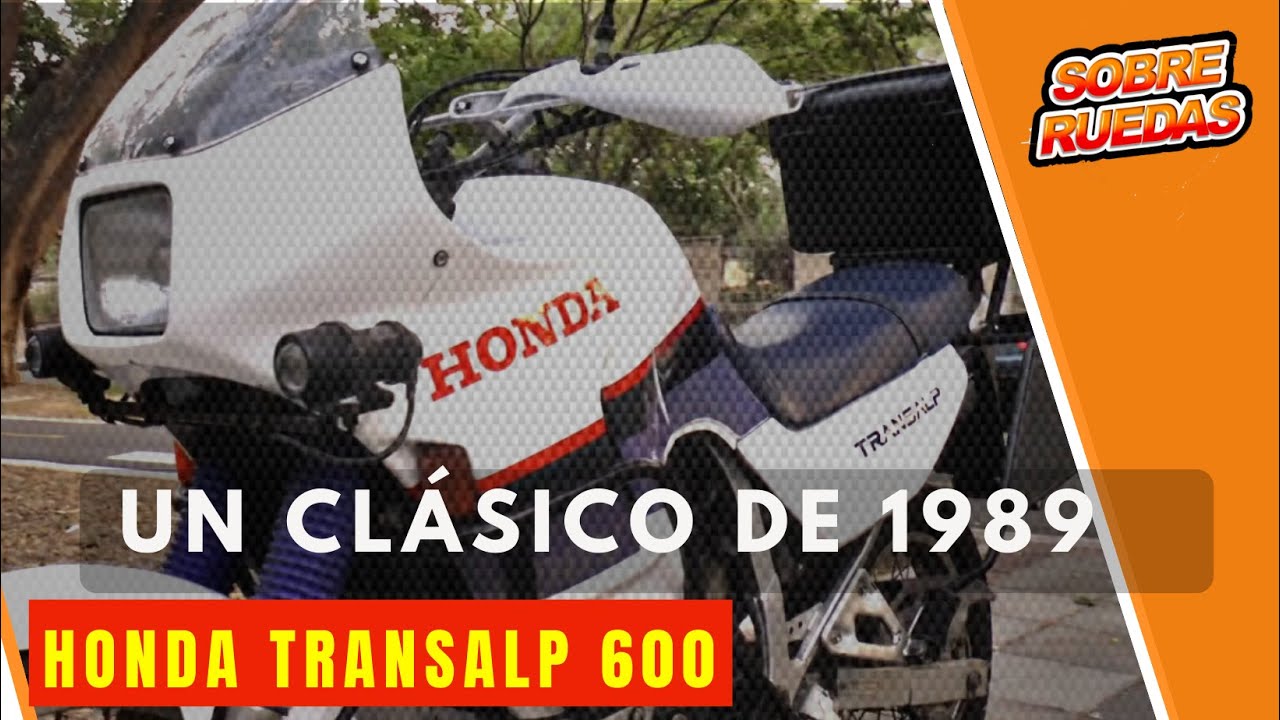 HONDA Transalp 600 Del Año 1989 | 33 años de vida - YouTube