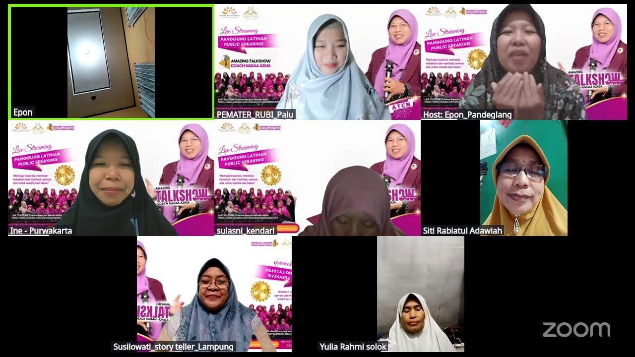 AMAZING TALKSHOW COACH NADAA AZKIA - YouTube