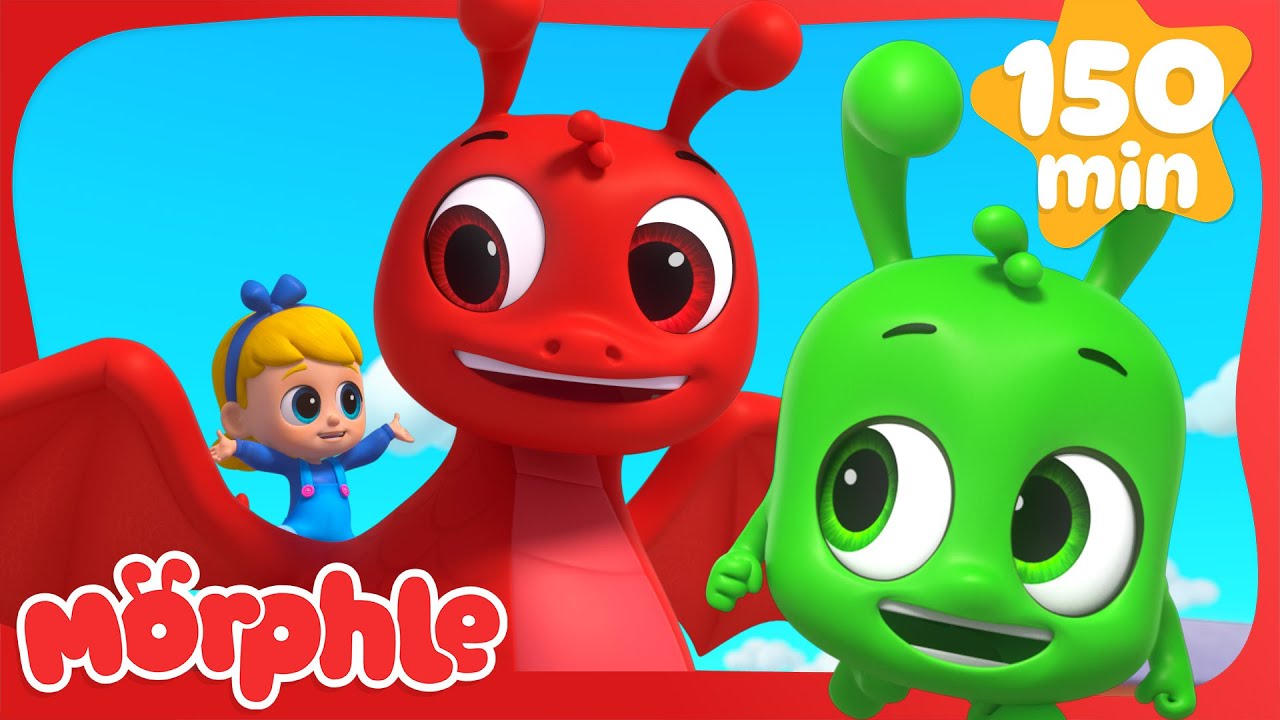 Morphle's Magic Dragon Soars the Sky 🐲 | Cartoons for Kids | Mila and ...