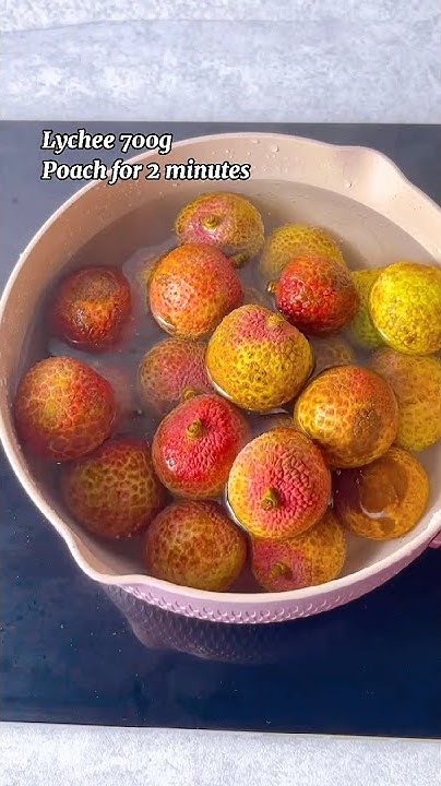 How to Make Lychees In Syrup At Home | #Shorts - YouTube