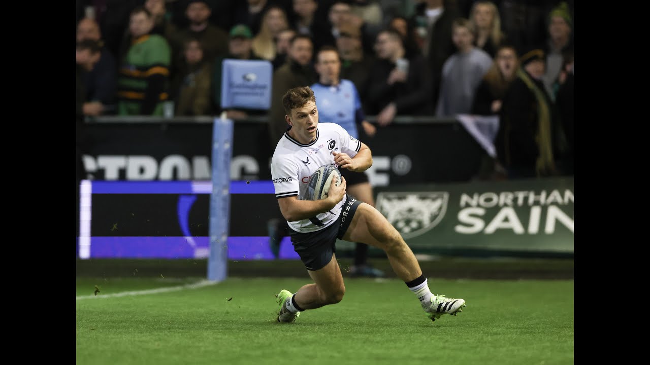 Highlights | Northampton Saints 41-30 Saracens Men (GPR - Rd 14) - YouTube