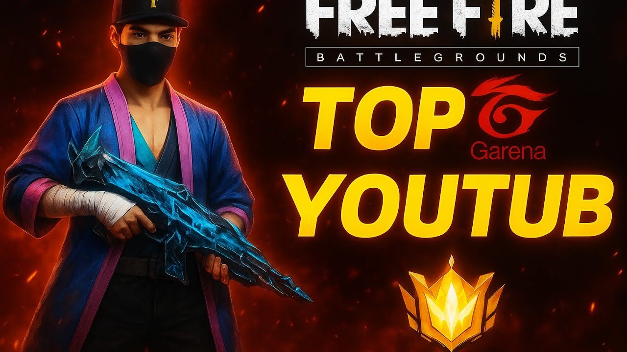 Free Fire Top 5 YouTubers | Garena Free Fire Best Players 2025 - YouTube