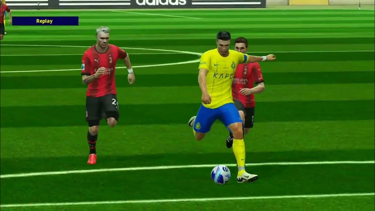 Pes 2024 Ac Milan Vs Al Nassr Pc Gameplay 10 Youtube