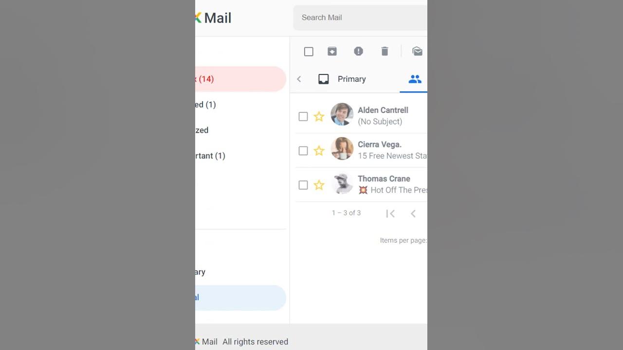 Gmail clone with Angular Material | Uxmail | Uxtrendz #Shorts (2021 ...