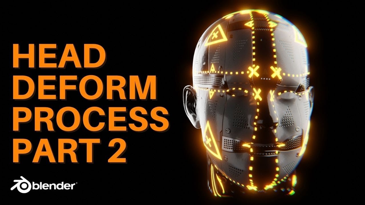 BLENDER TASTY TUTORIAL: HEAD DEFORM PROCESS - PART 2 - YouTube