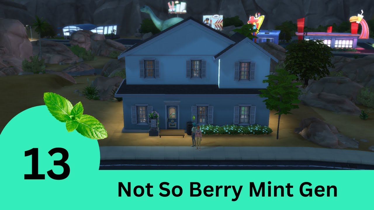 Building My Sims A New House | Mint Gen | The Sims 4 Not So Berry #13 ...