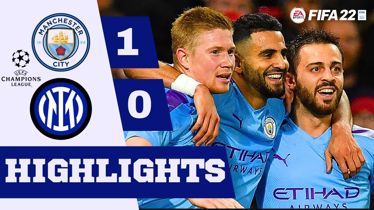 Man City Vs Inter Milan | UCL Final Highlights FIFA 22 - YouTube