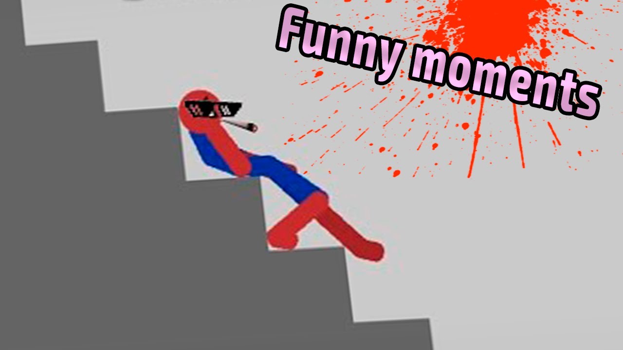 A SELECTION OF FUNNY MOMENTS ON STICKMAN DISMOUNTING - YouTube