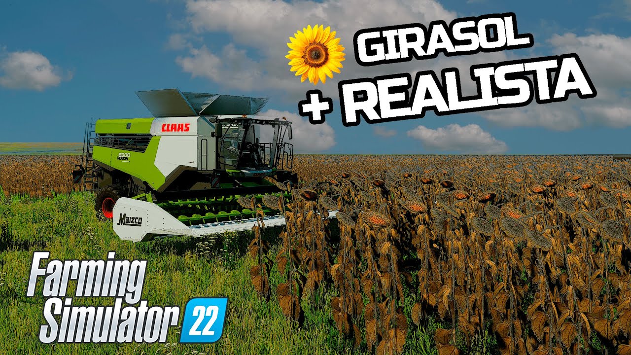 Estrenando NUEVA TEXTURA de GIRASOL 🌻 | GRUPO LPS🔰 | FARMING SIMULATOR ...