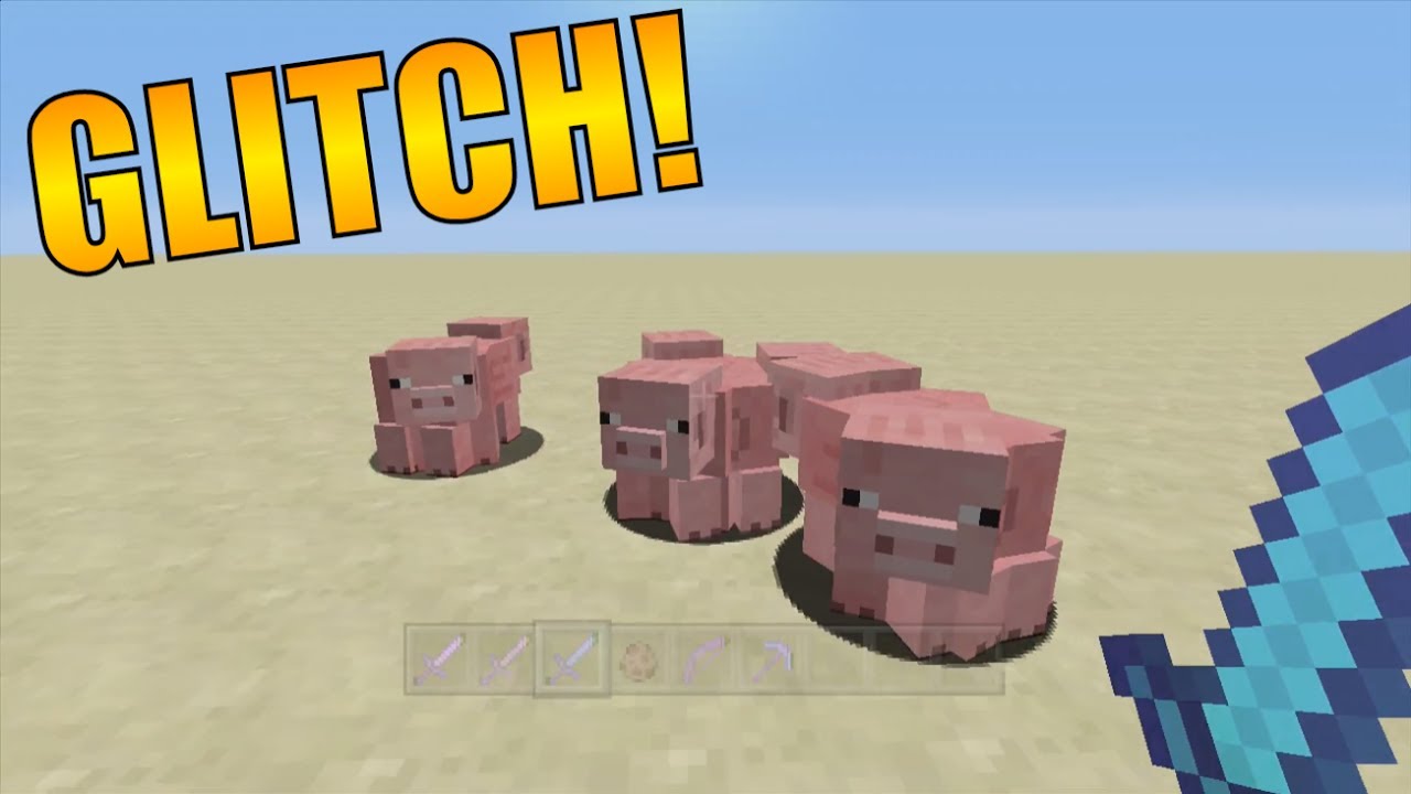 Weird Minecraft Glitch - YouTube