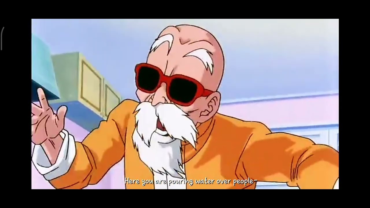The biggest pervert in DBZ||master roshi funny scene in DBZ🤣🤣||#dbz#dbs ...
