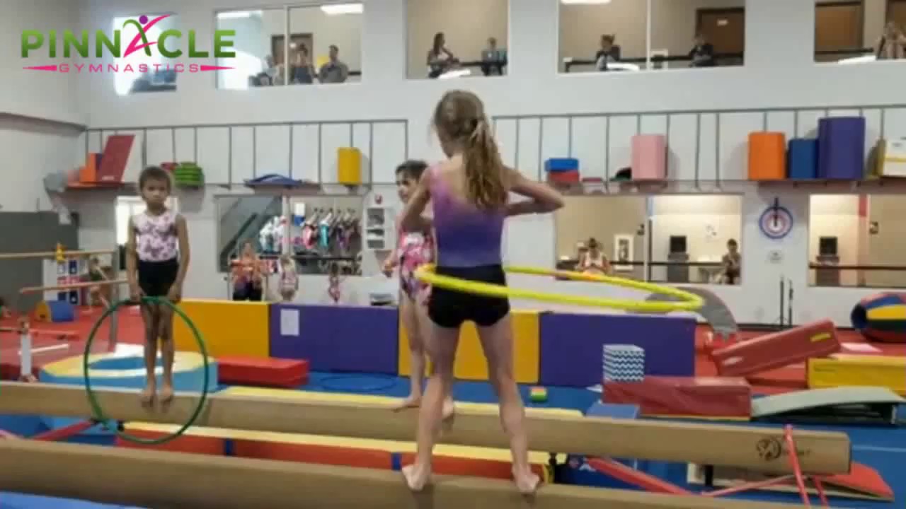 Hula Hoops on Beam - YouTube