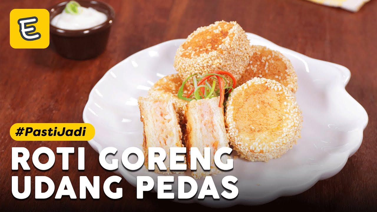 Resep Roti Goreng Udang Pedas - YouTube