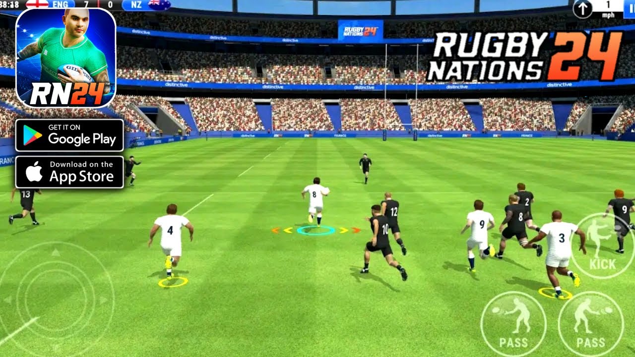 Rugby Nations 24 Gameplay (Android,IOS) - YouTube