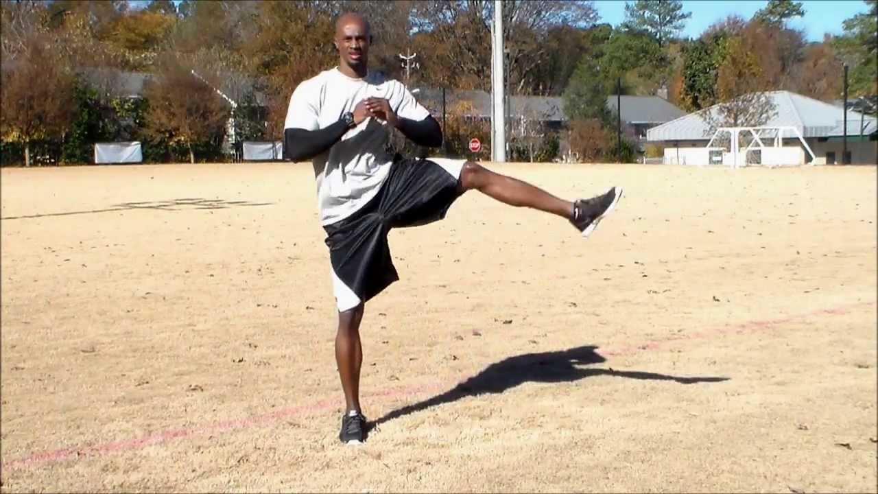 Squat and Side Kick - YouTube