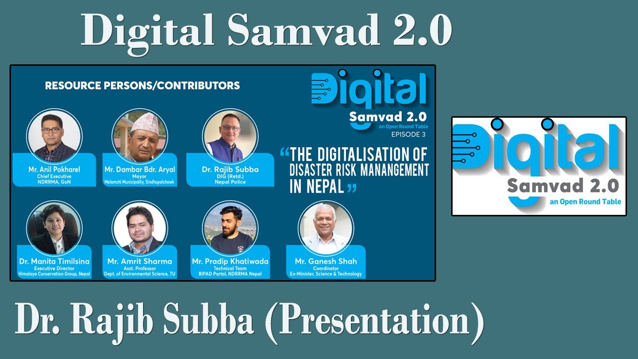 Digital Samvad 2.0 Episode-3 | D.r. Rajiv Subba - YouTube