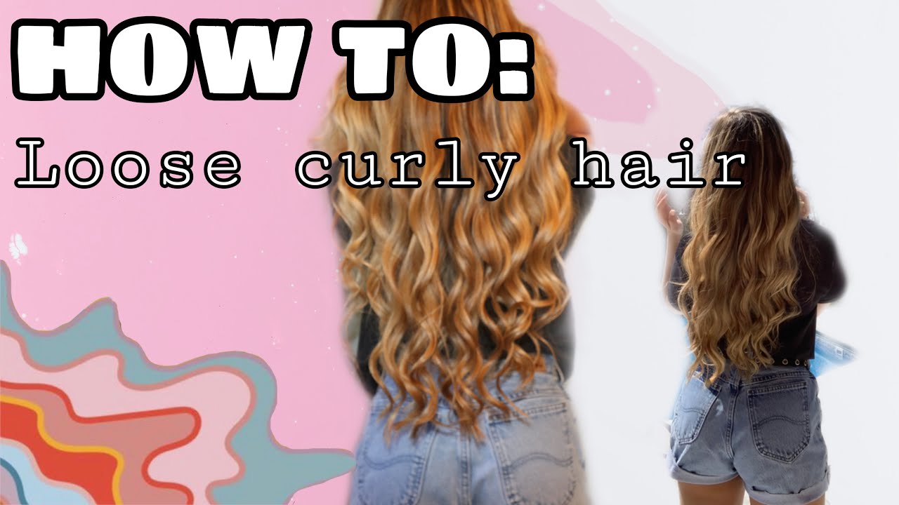 MY LOOSE CURLS TUTORIAL | growing hair tips, confidence & more! - YouTube