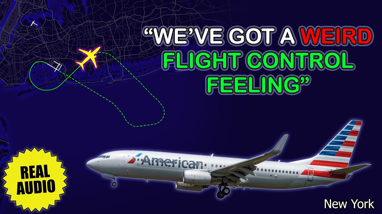 Weird flight control feeling. Emergency landing at New York Kennedy ...