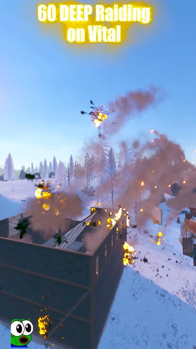 Rust When a ZERG IS 60 DEEP RAIDING ON VITAL #rust #rustgame #rustconsole - YouTube