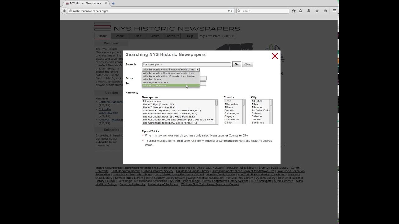 How to Use the Search Menu - YouTube