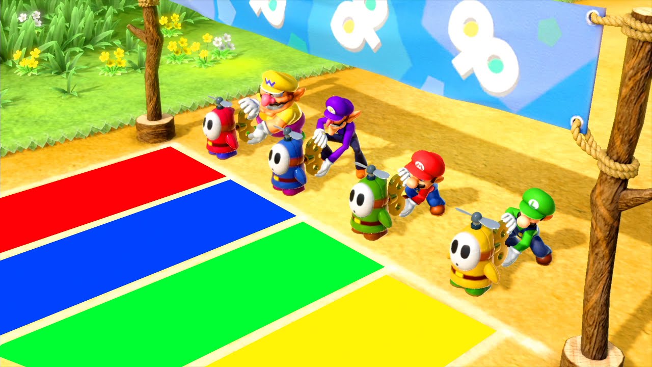 Mario Party Superstars - All High Score Minigames - YouTube