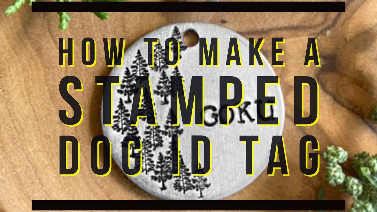 COOL Dog ID Tag. How To Make It With Tips And Tricks. - YouTube