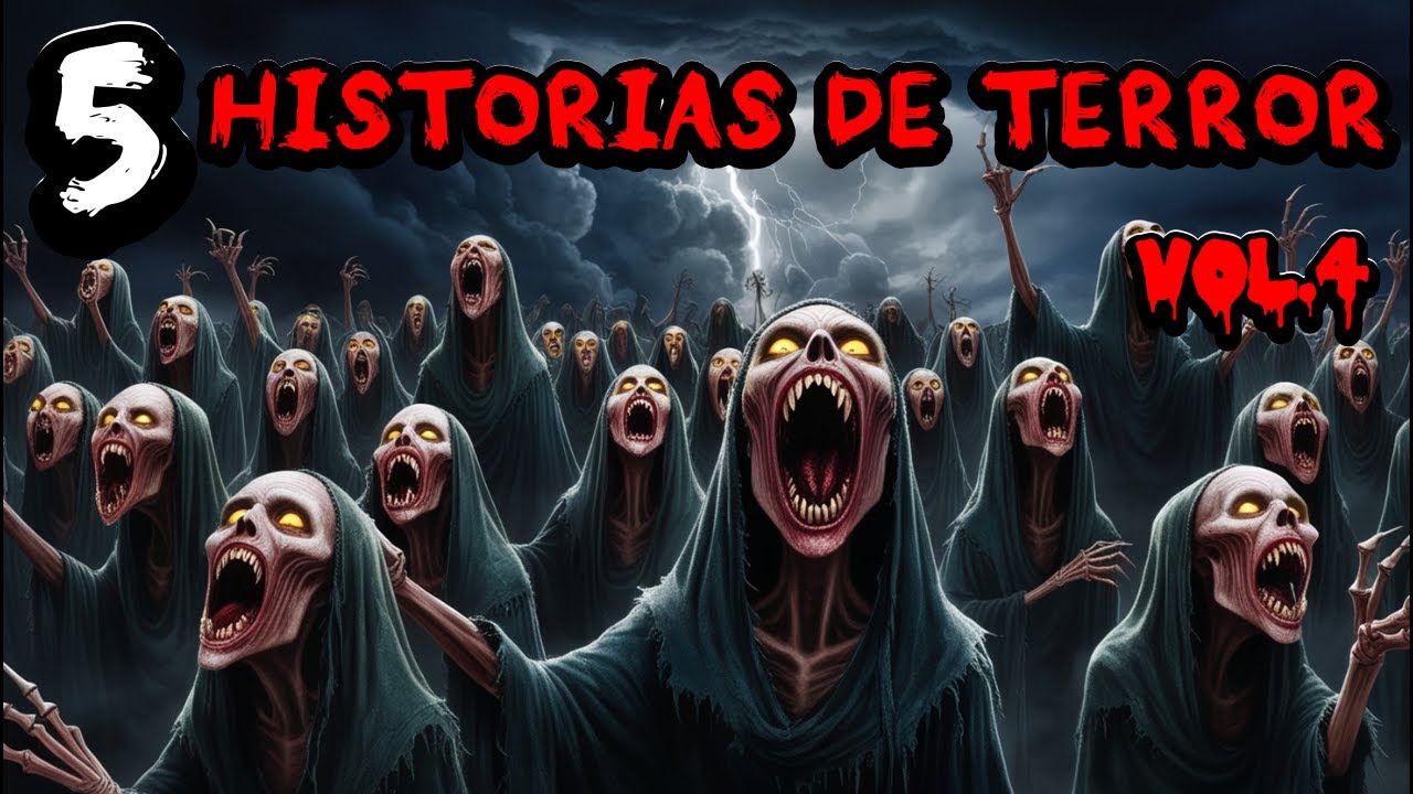 5 RELATOS DE TERROR PARA NO DORMIR (Vol.4) | Historias de terror - YouTube