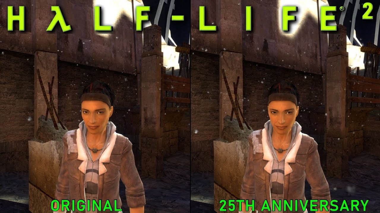 Half-Life 2: Original (2004) vs 20th Anniversary (2024) - YouTube