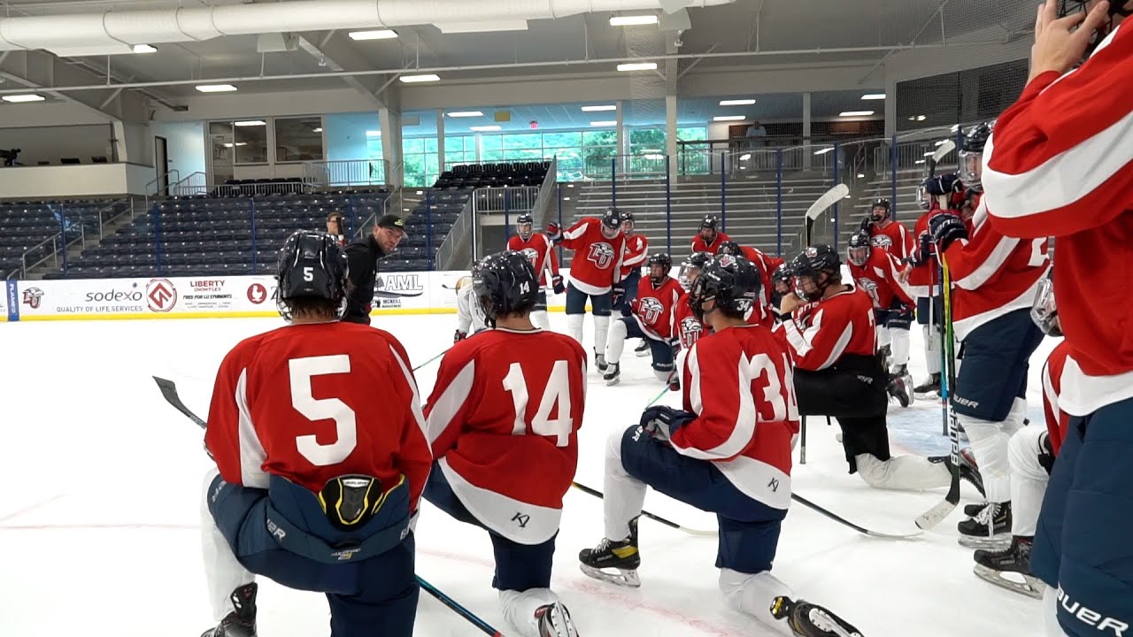 Pro Stride with Liberty Hockey - YouTube