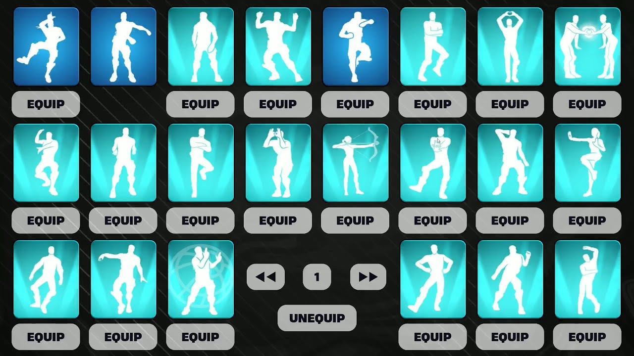 DANCE FFA EMOTE CODE LOCATIONS - Fortnite - YouTube