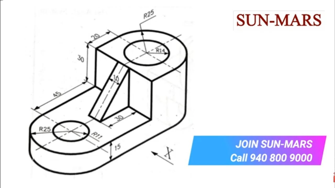 Orthographic projection object ## important - YouTube