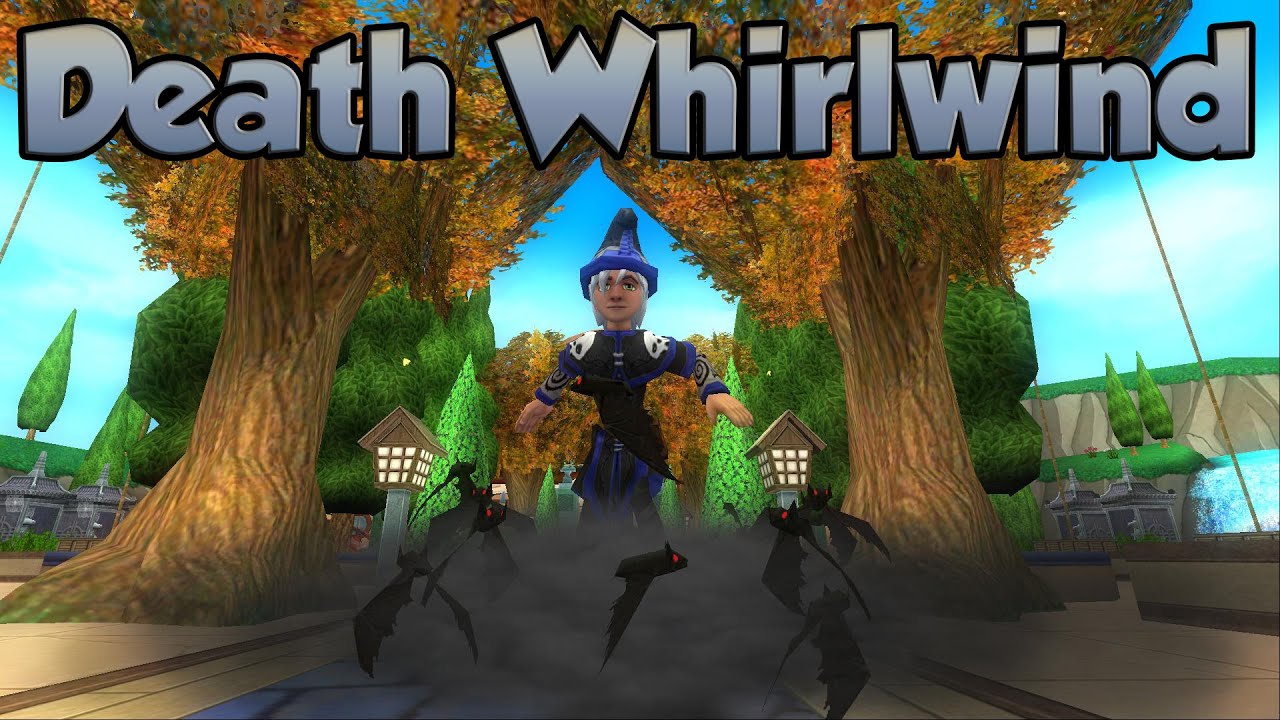 Wizard101: NEW Death Whirlwind Mount - YouTube