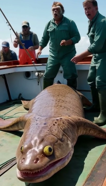 Fishermen Catch Bizarre Sea Monster - YouTube