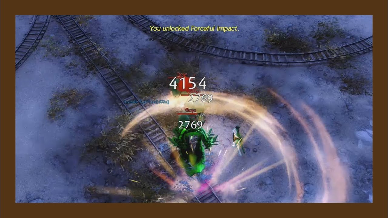 GW2 PoF - Springer Forceful Impact Mastery Skill - YouTube