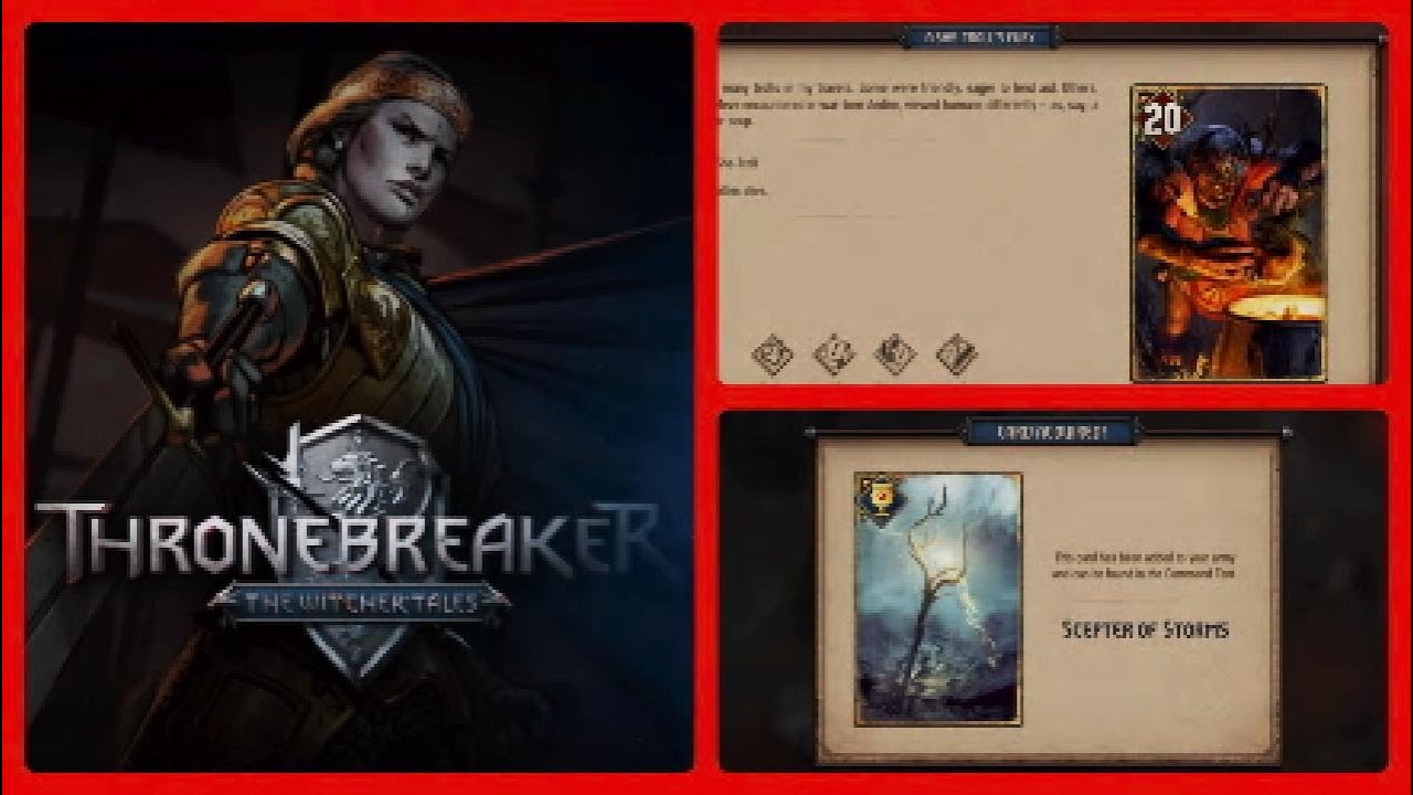 Thronebreaker: The Witcher Tales. A She Trolls Fury Puzzle, unlocking ...