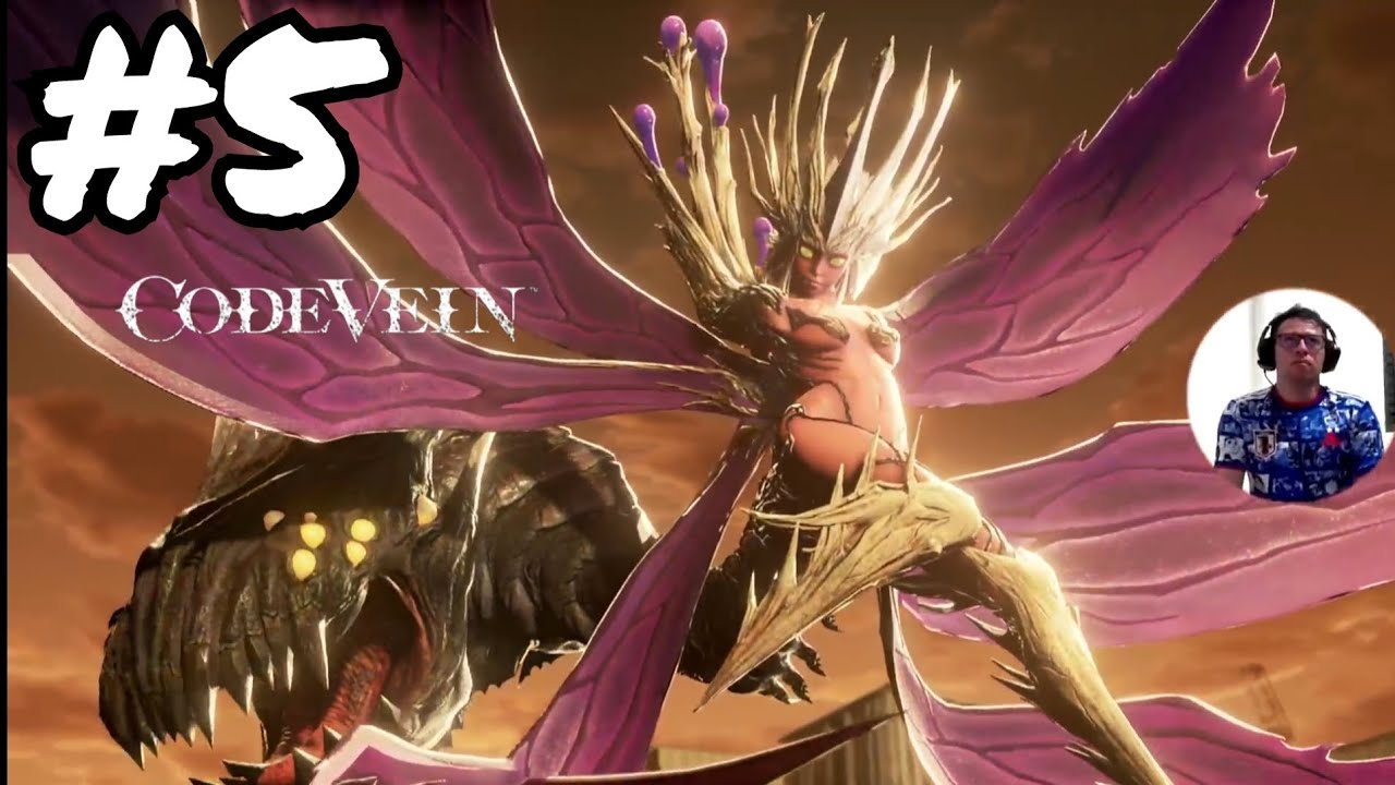 Code Vein #5. Boss Borboleta do Delírio - YouTube