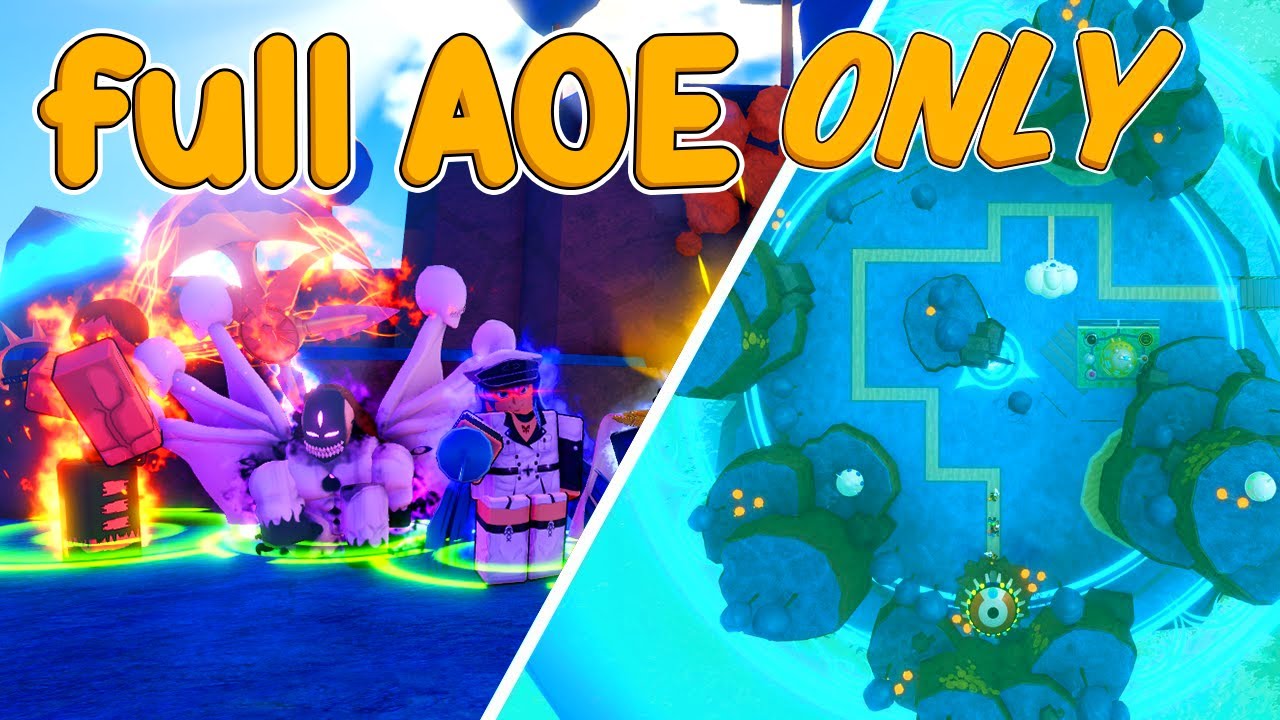 *FULL AOE* UNITS ONLY - Roblox Anime Adventures Challenge 2 - YouTube