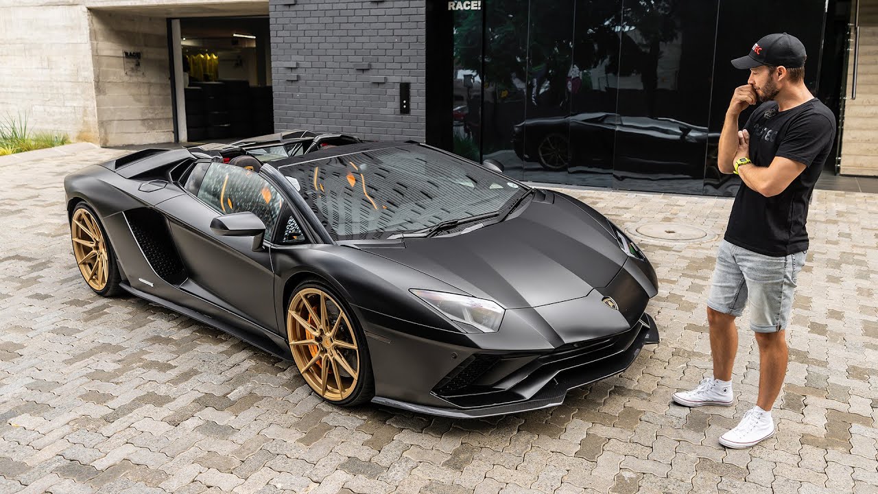Straight pipe Lamborghini Aventador S Roadster in South Africa / The ...