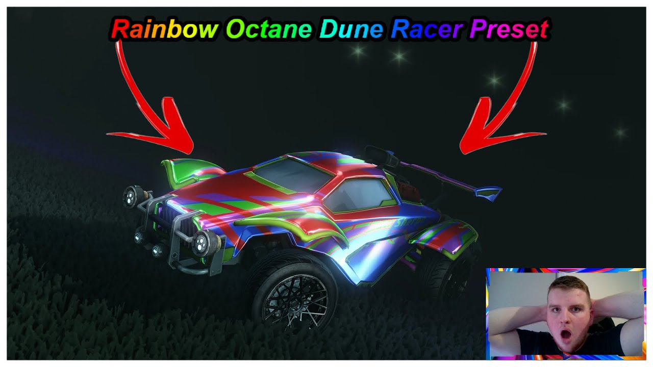 HOW TO MAKE THE RAINBOW OCTANE PRESET IN ROCKET LEAGUE! - YouTube