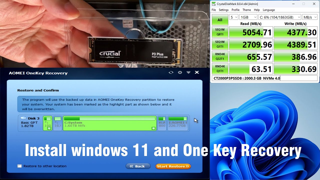 How to Upgrade Your Desktop Computer to Windows 11 and One Key Recovery ...