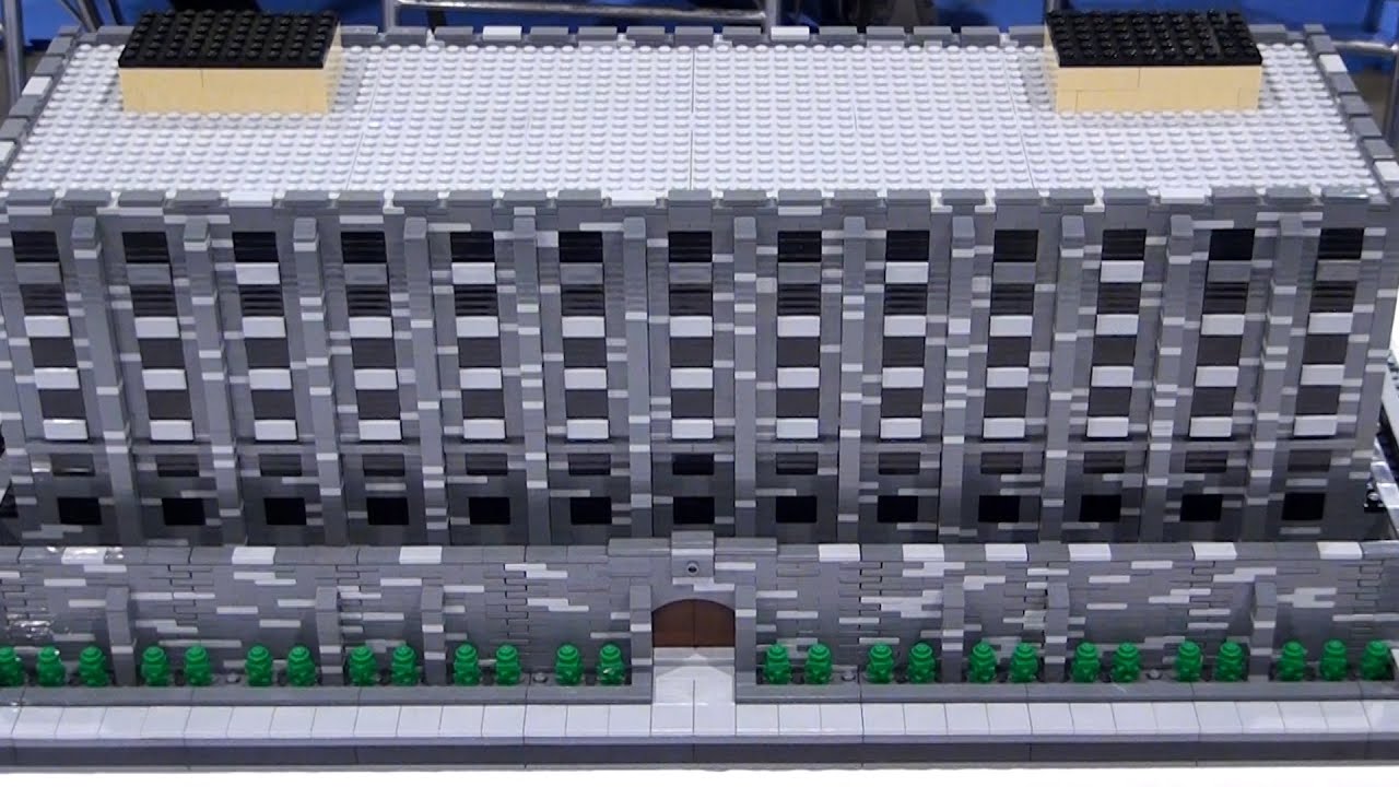 LEGO West Point Lee Barracks | BrickFair Alabama 2016 - YouTube