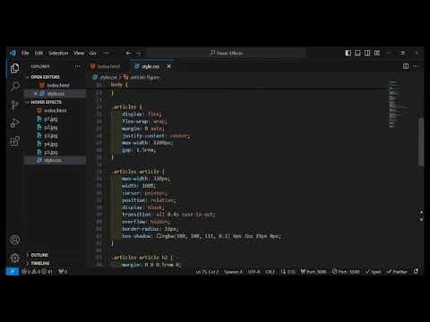 Create zoom hover effects using just #html and #css 🚀👩🏻‍💻#html5 #css3 #htmlcss #webdev # ...