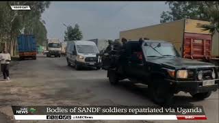 Sandf Fallen Soldiers The Bodies Of The 14 Soldiers Arrived In The ...
