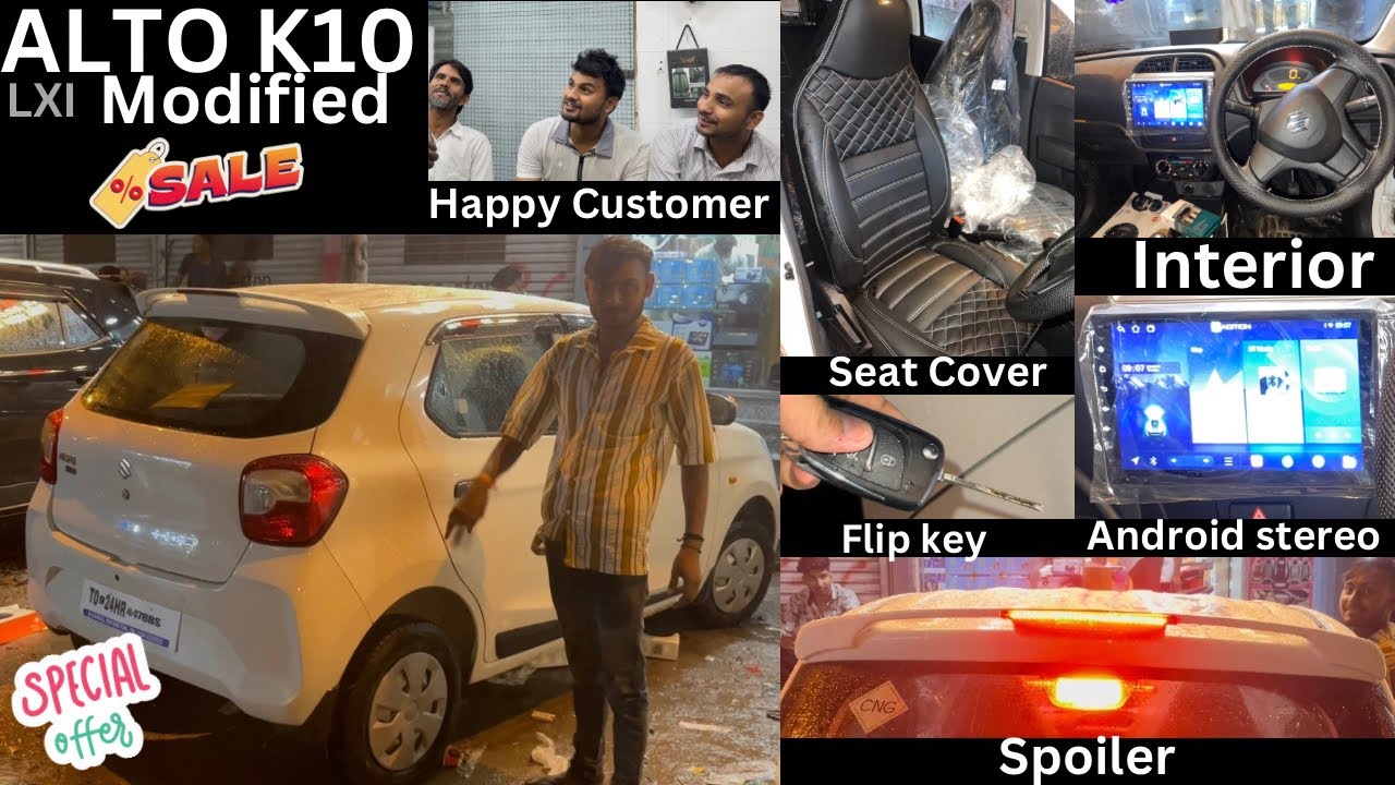 New Alto K10 2024 modified | Alto K10 full modification | Alto K10 base ...