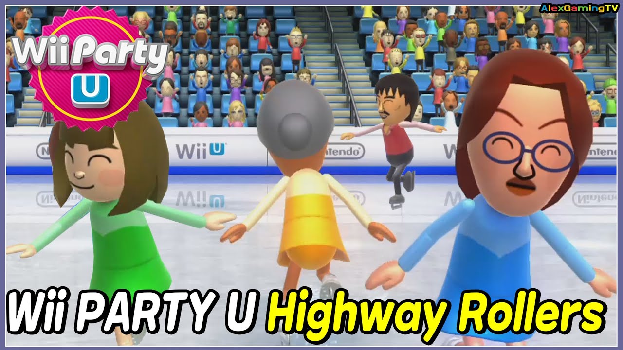 Wii Party U - Highway Rollers (Standard com) Helen vs Rui-Lin vs Millie ...