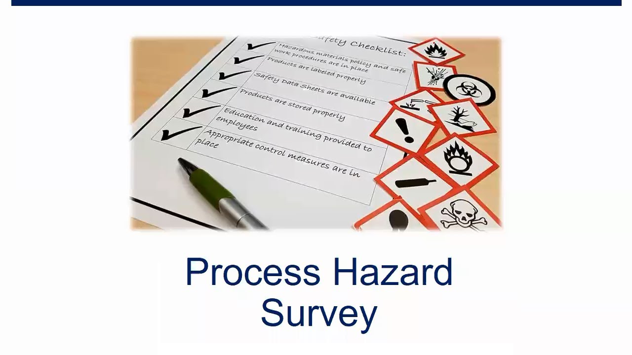 Hazard Identification 3: Process Hazard Survey - YouTube
