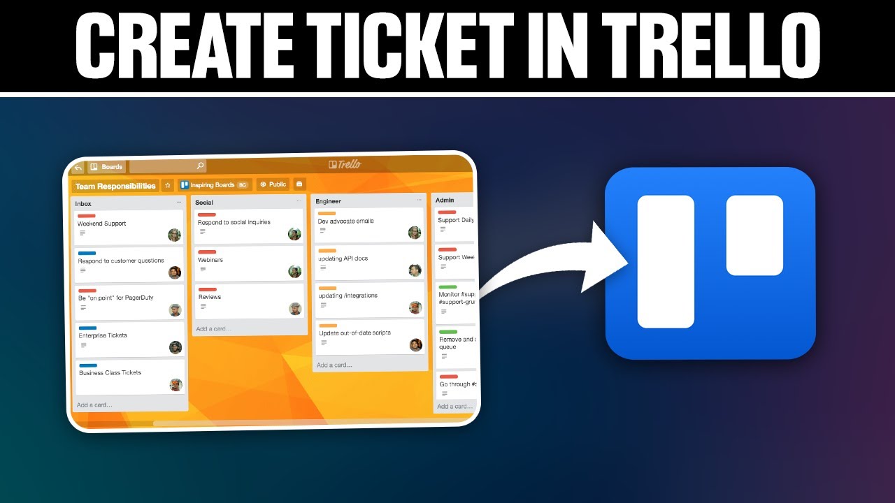 How To Create a Ticket in Trello ! (Full Tutorial) - YouTube